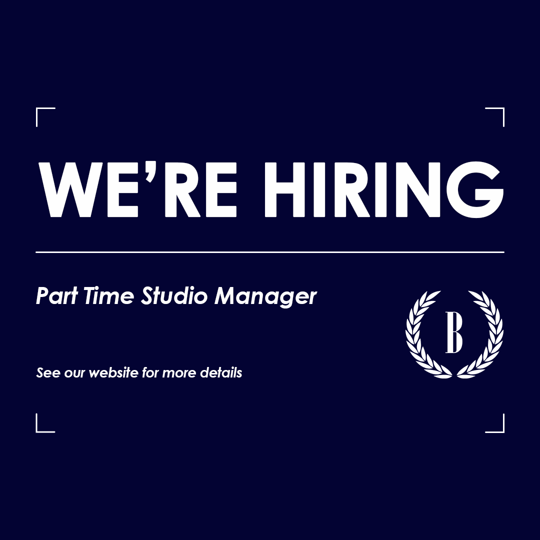 We're Hiring: Part Time Studio Manager | Balamii